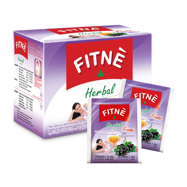 Buy FITNE Black Currant Detox Tea For Weight Loss, Herbal Fruity Tea ...